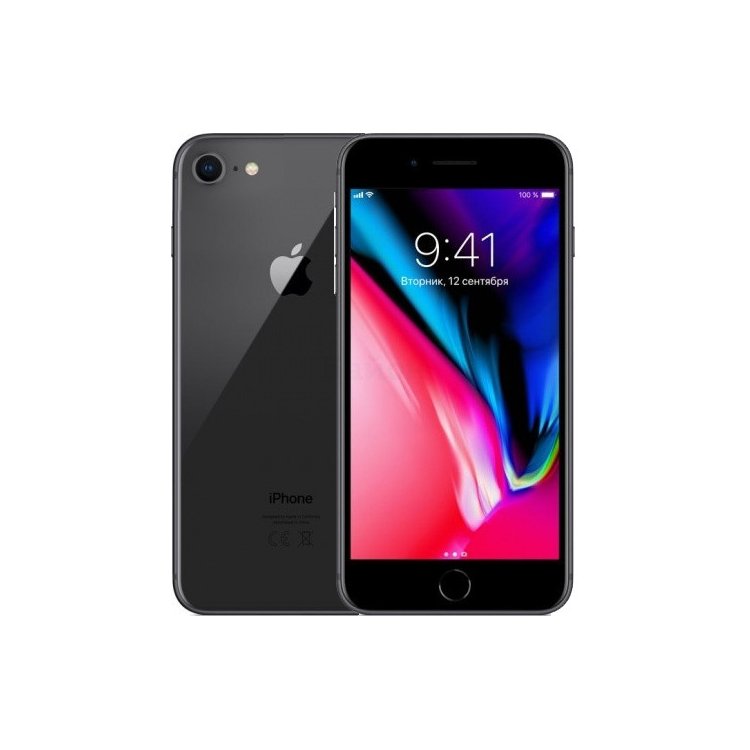 Смартфон Apple iPhone 8 64Гб, цена телефона. Цвет серый космос