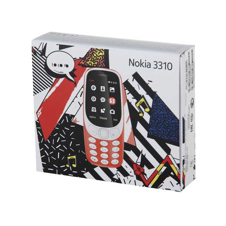 Nokia 3310 характеристики, цена.