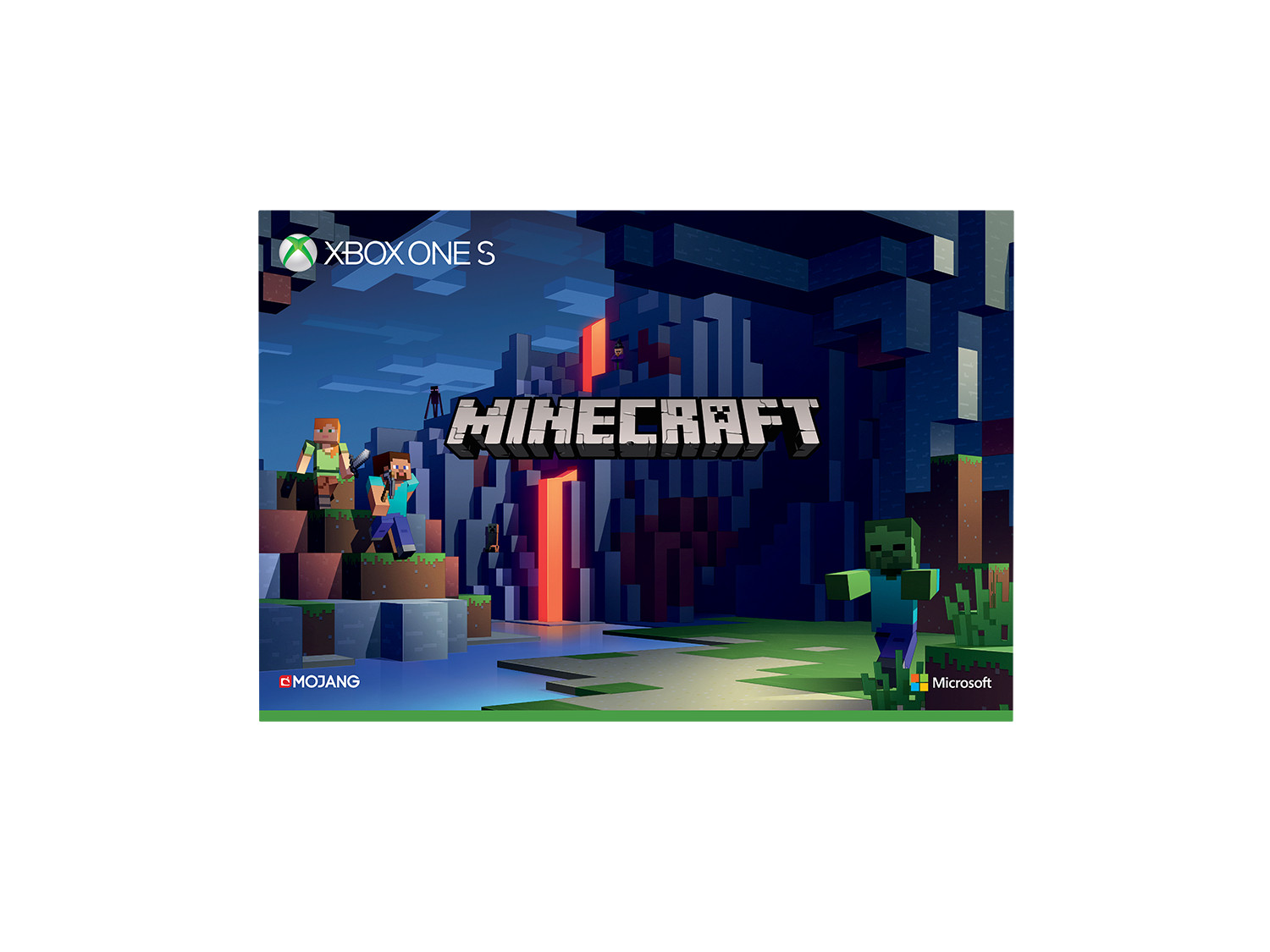 Xbox One S 1 Minecraft Limited Edition